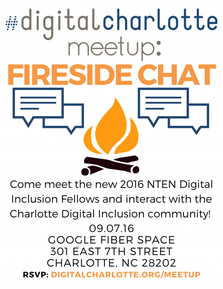 Digital Charlotte Meetup: Fireside Chat – The Center for Digital Equity
